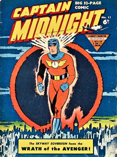 Captain Midnight #11 Published January 1950 | Key Coll