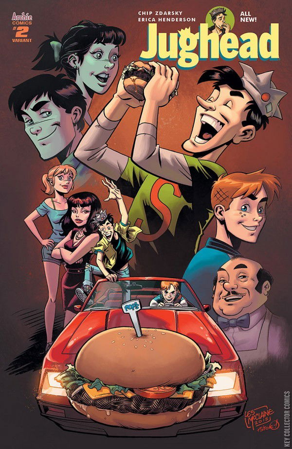 Jughead #2 Variant Published November 2015 | Key Colle