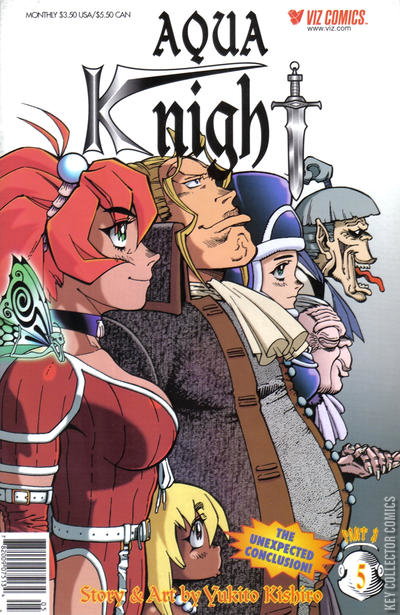 Aqua Knight Part Three #5 Published January 2001 | Key
