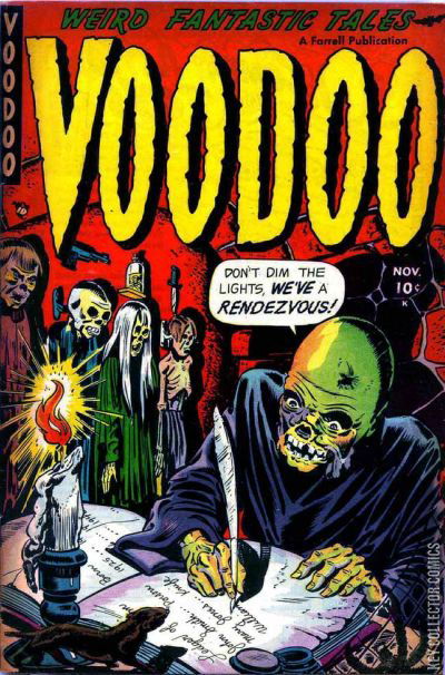 Voodoo #4 Published November 1952 | Key Collector Comics