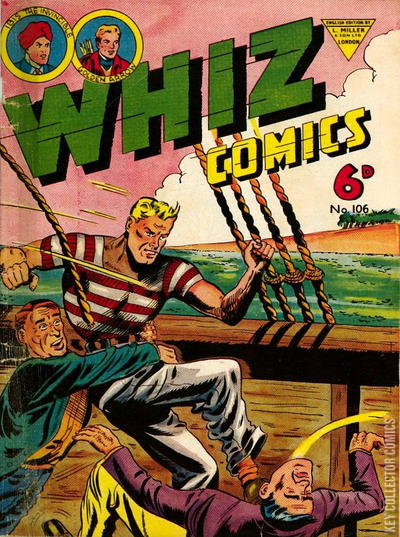Whiz Comics #106 UK Edition Published January 1950 | K
