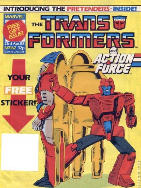 Transformers Magazine, The (UK) #162 Published April 19