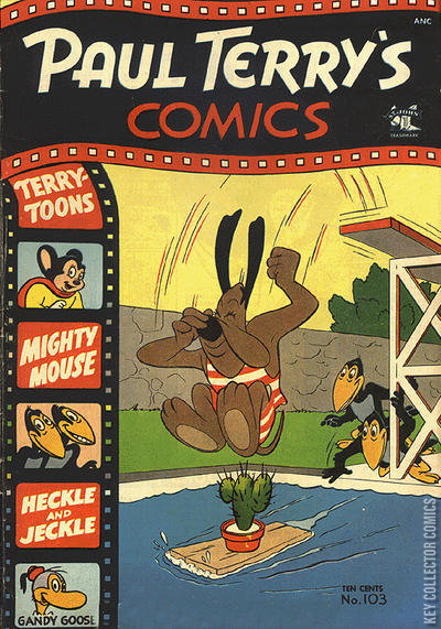 Paul Terry's Comics #103 Published July 1953 | Key Coll