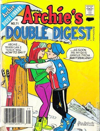 Archie Double Digest #71 Published April 1994 | Key Col
