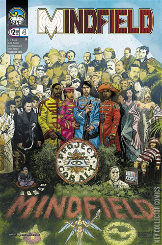 Mindfield #4 Variant Published November 2010 | Key Col