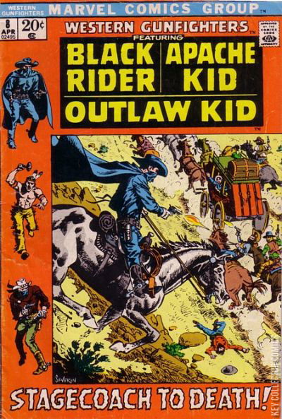 Western Gunfighters #8 Published April 1972 | Key Colle