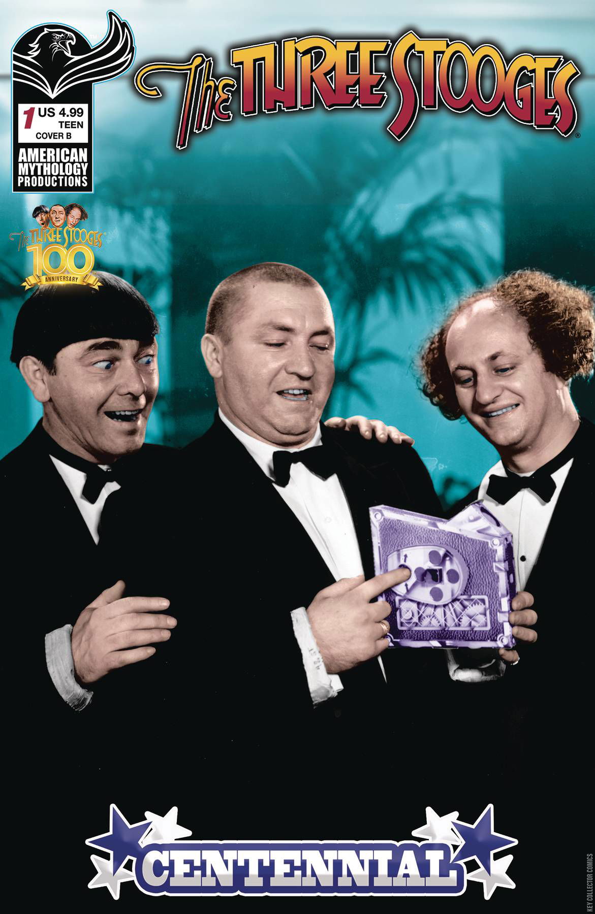 Three Stooges: 100th Centennial #1 Variant Published Novemb