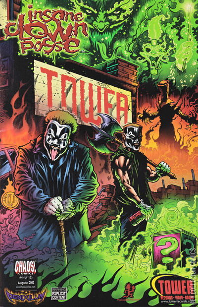 Insane Clown Posse: The Pendulum #4 Variant Published Augus