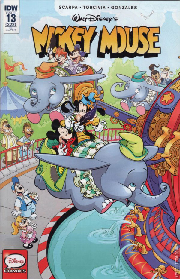 Mickey Mouse #13 Variant Published June 2016 | Key Col