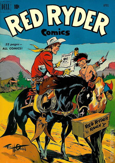 Red Ryder Comics #93 Published April 1951 | Key Collect
