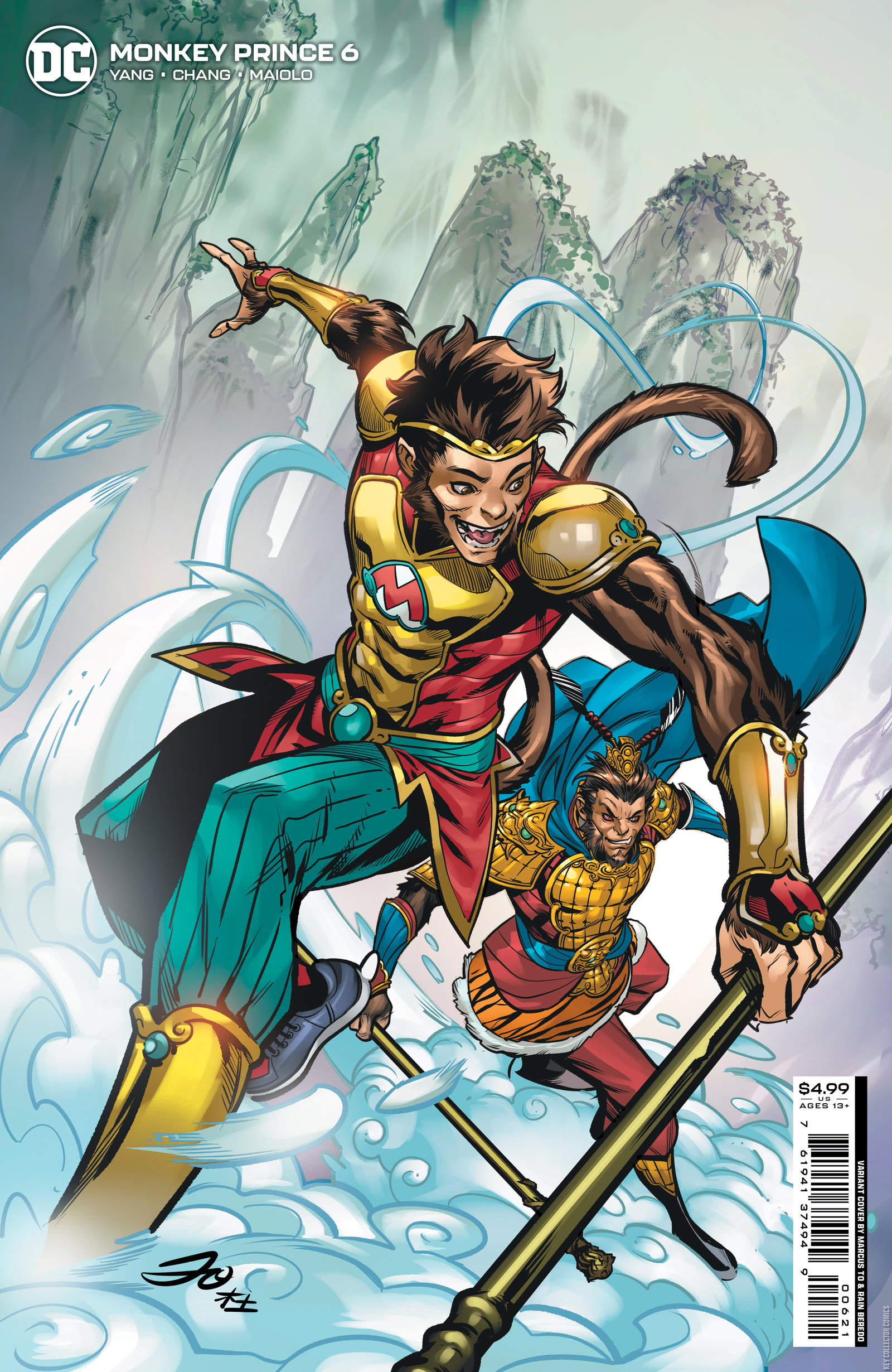Monkey Prince #6 Variant Published July 2022 | Key Col