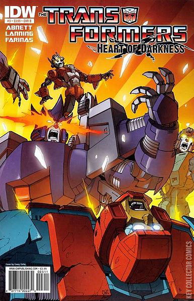 Transformers: Heart of Darkness #3 Variant Published May 20