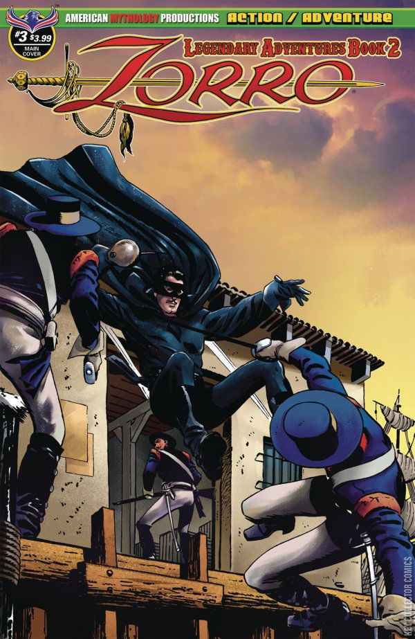 Zorro Legendary Adventures Book 2 #3 Published July 201