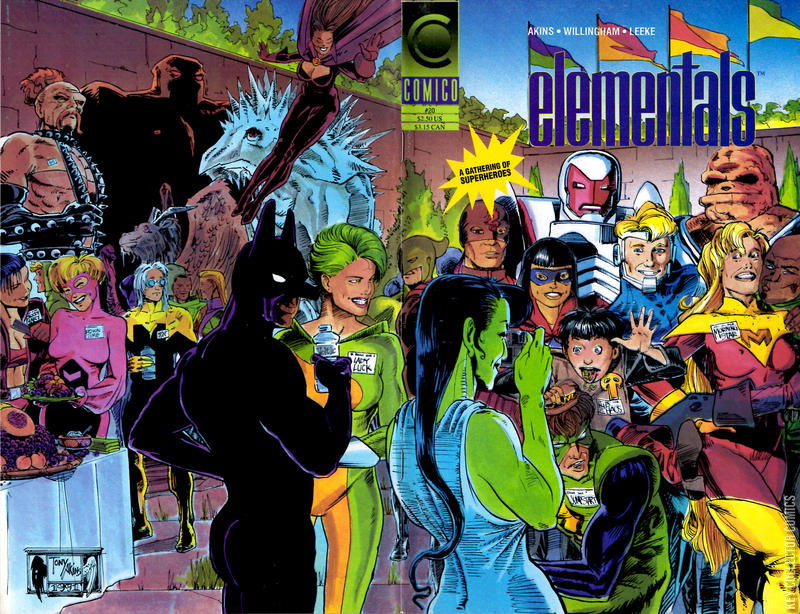 Elementals #20 Published October 1991 | Key Collector Comics