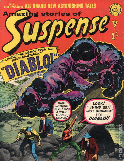 Amazing Stories of Suspense #7 Published January 1963