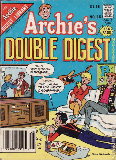 Archie Double Digest #25 Published November 1986 | Key
