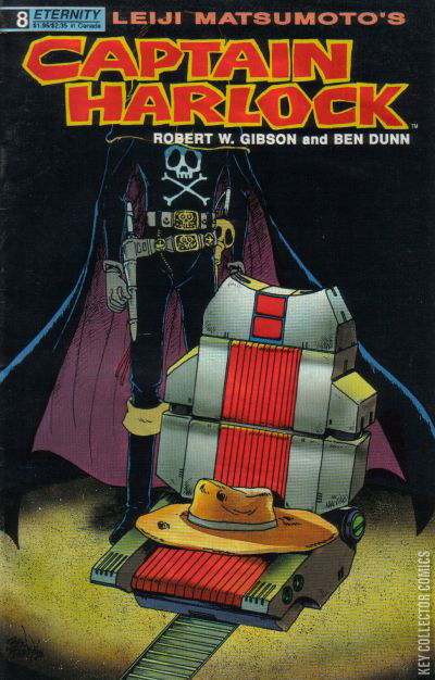 Captain Harlock #8 Published August 1990 | Key Collecto