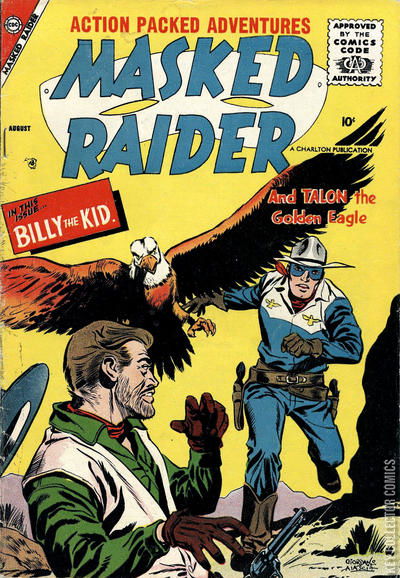 Masked Raider #14 Published August 1958 | Key Collector