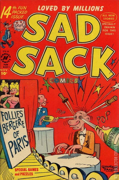 Sad Sack Comics #14 Published November 1951 | Key Colle