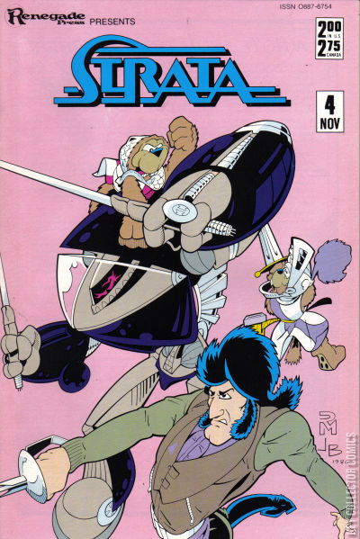 Strata #4 Published November 1986 | Key Collector Comics