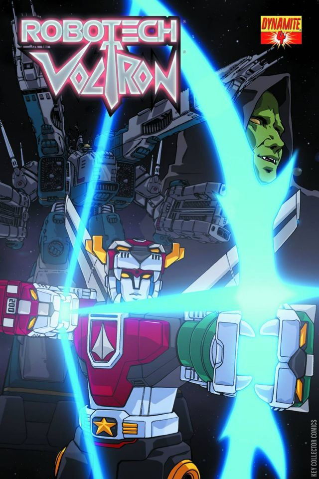 Robotech / Voltron #4 Published July 2014 | Key Collect