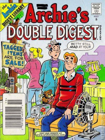 Archie Double Digest #119 Published November 2000 | Key