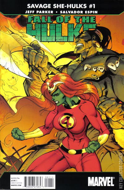 Fall of the Hulks: The Savage She-Hulks #1 Published March 2