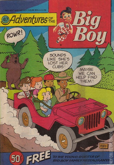 Adventures of the Big Boy #417 Published January 1957