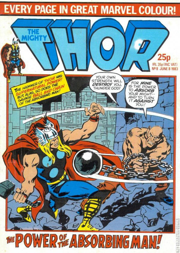 Thor & The X-Men #8 Published June 1983 | Key Collector