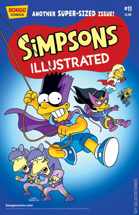 Simpsons Illustrated #11 Published June 2014 | Key Coll