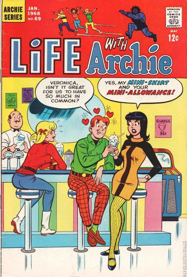 Life with Archie #69 Published January 1968 | Key Colle