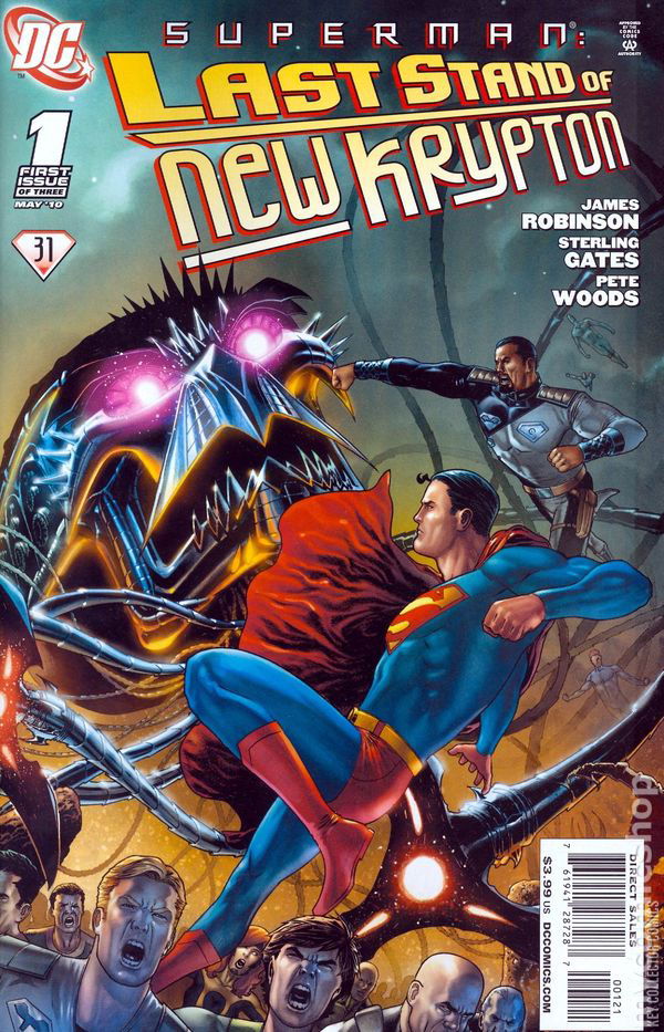 Superman: Last Stand of New Krypton #1 Variant Published Ma