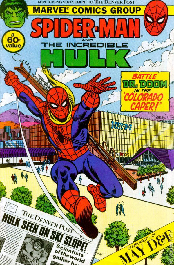 Spider-Man and the Incredible Hulk Published August 198