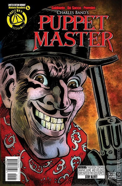 Puppet Master #1 Exclusive Published April 2015 | Key