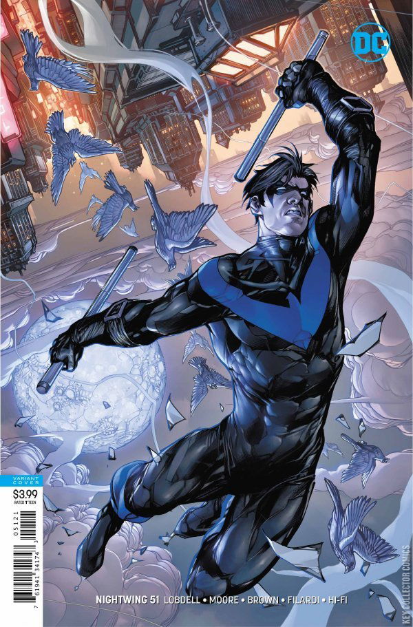 Nightwing #51 Variant Published October 2018 | Key Col