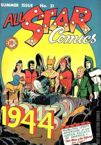All-Star Comics #21 Published June 1944 | Key Collector