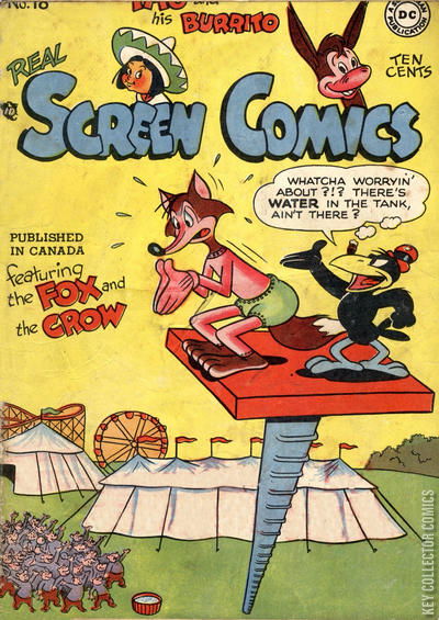 Real Screen Comics by National Comics Publications of Canada Ltd | Key ...