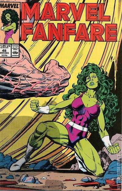 Marvel Fanfare #48 Published December 1989 | Key Collec
