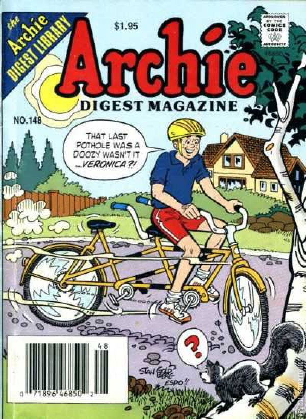 Archie Comics Digest #148 Published June 1997 | Key Col