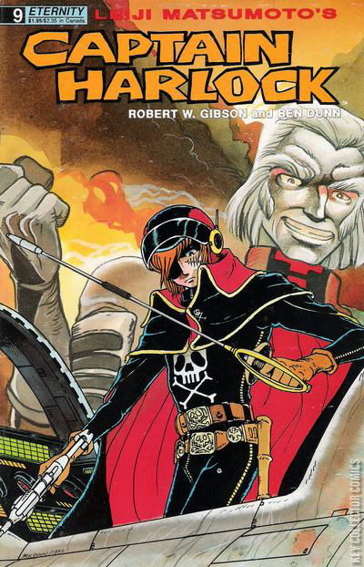 Captain Harlock #9 Published October 1990 | Key Collect