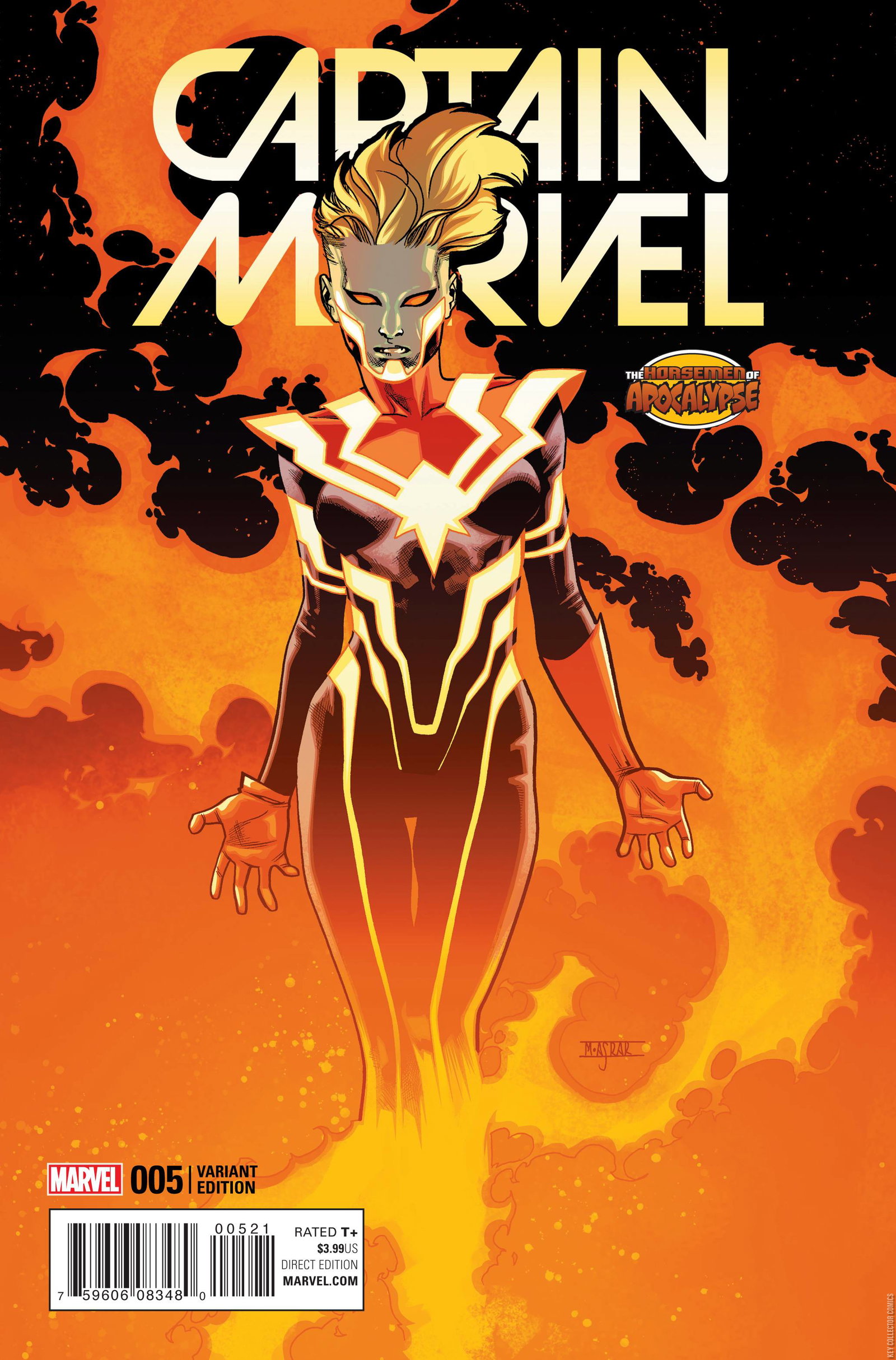 Captain Marvel #5 Variant Published May 2016 | Key Col
