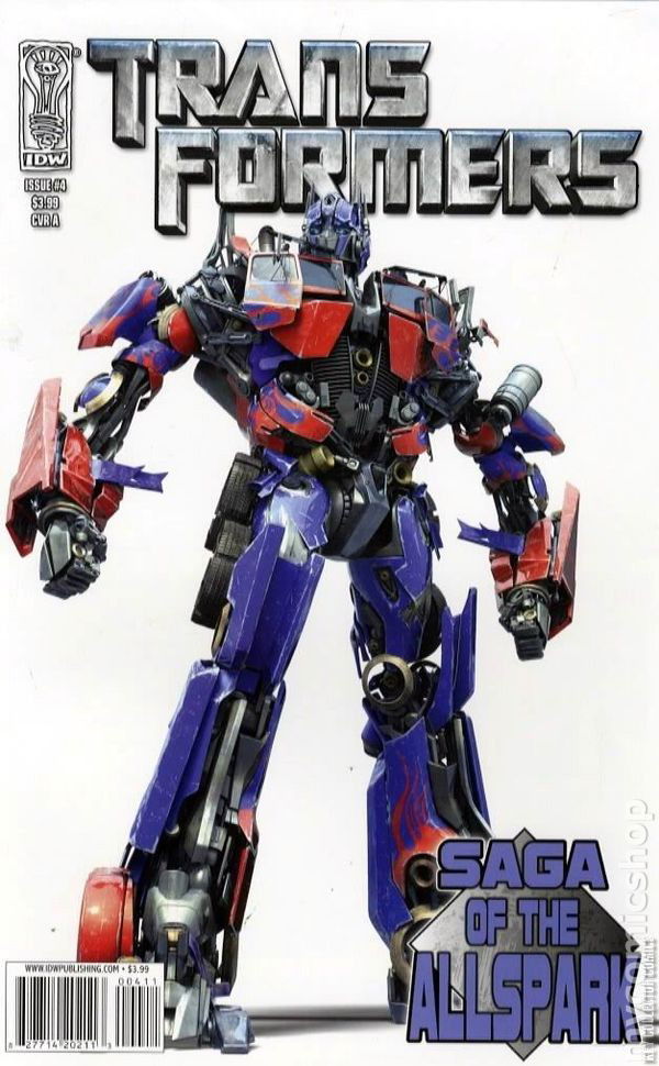 Transformers Movie Prequel: Saga of the Allspark #4 Publishe