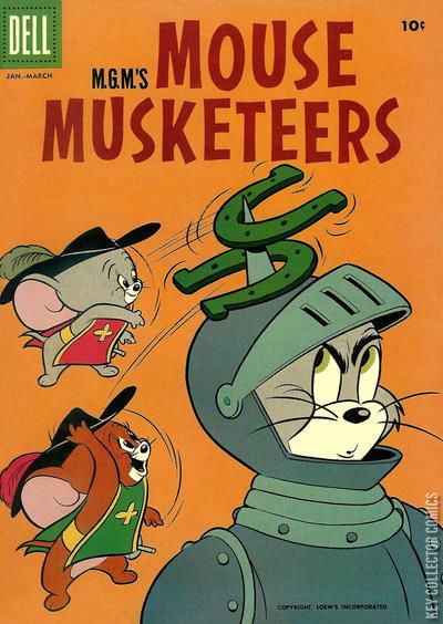 MGM's Mouse Musketeers #11 Published March 1958 | Key C