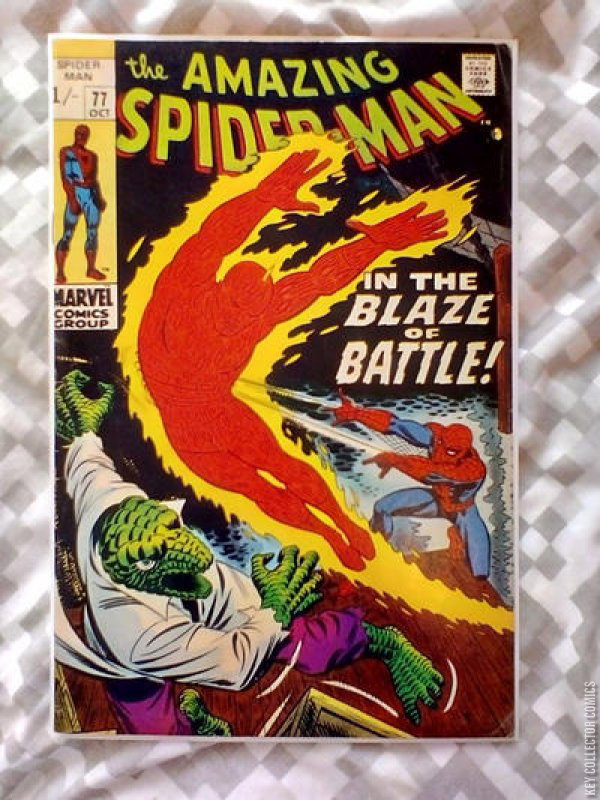 Amazing Spider-Man #77 Published October 1969 | Key Co