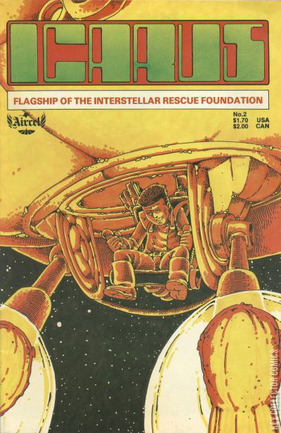Icarus #2 Published May 1987 | Key Collector Comics