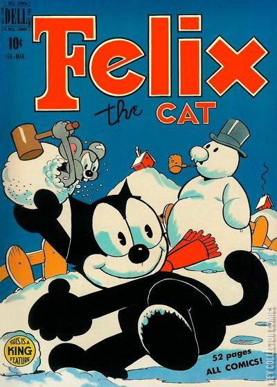 Felix the Cat #13 Published March 1950 | Key Collector