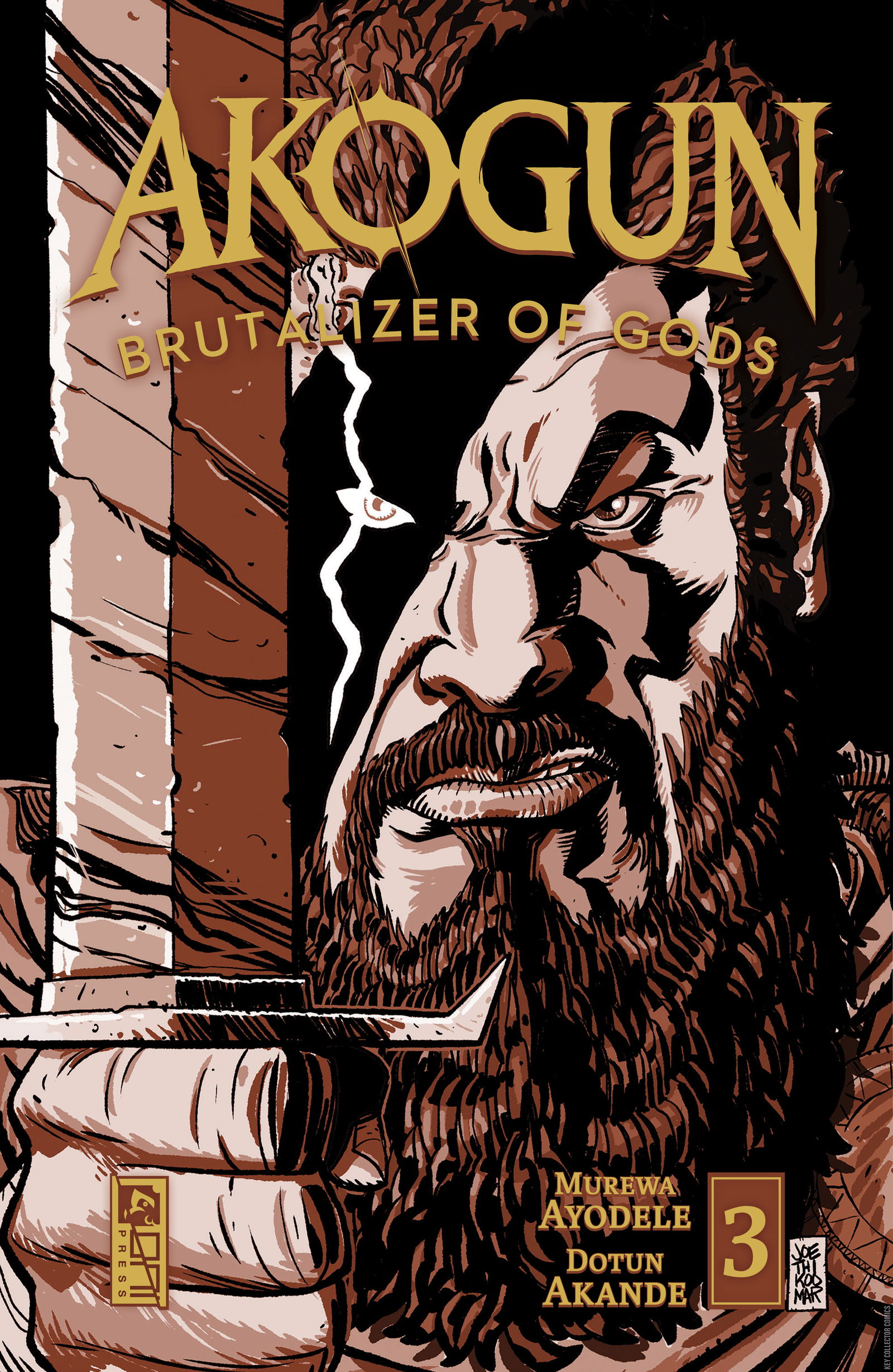 Akogun: Brutalizer of Gods #3 1:10 Published August 20
