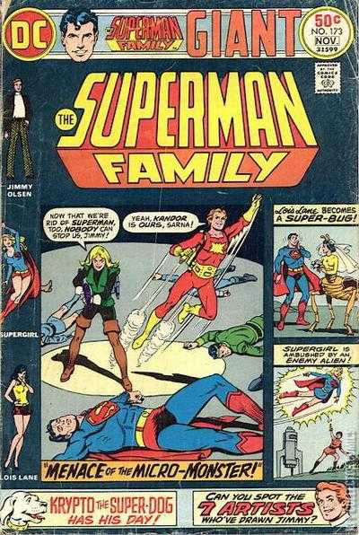 Superman Family #173 Published November 1975 | Key Coll