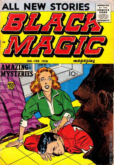Black Magic #36 Published February 1958 | Key Collector