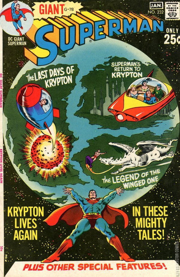 Superman #232 Published December 1970 | Key Collector Comics